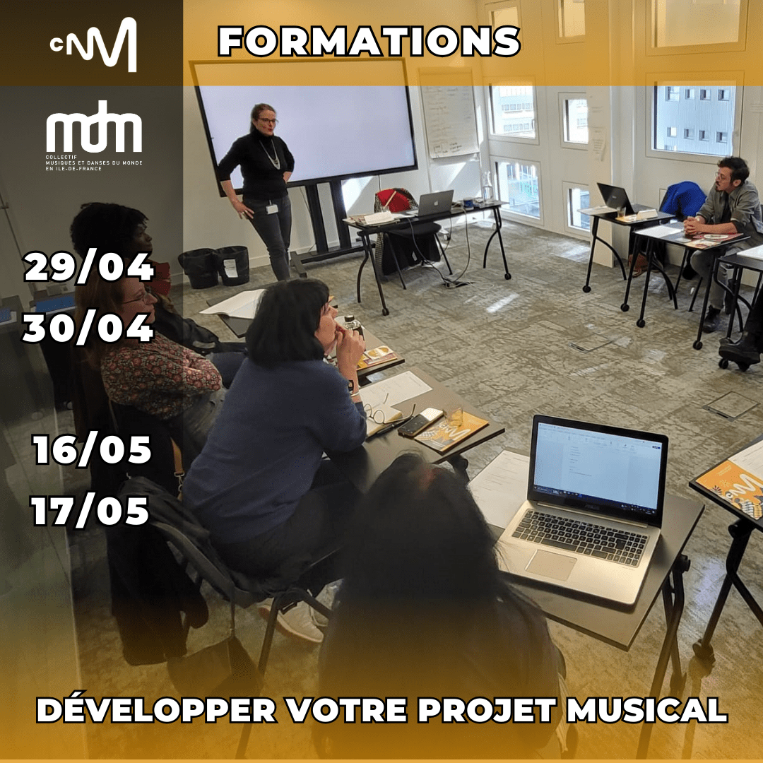 Les Formations 2024 du Collectif MDM x CNM - #AuxSons